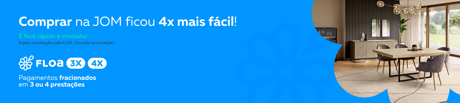 JOM Tudo para o seu Lar | Móveis, Eletrodomésticos, Decoração. | JOM